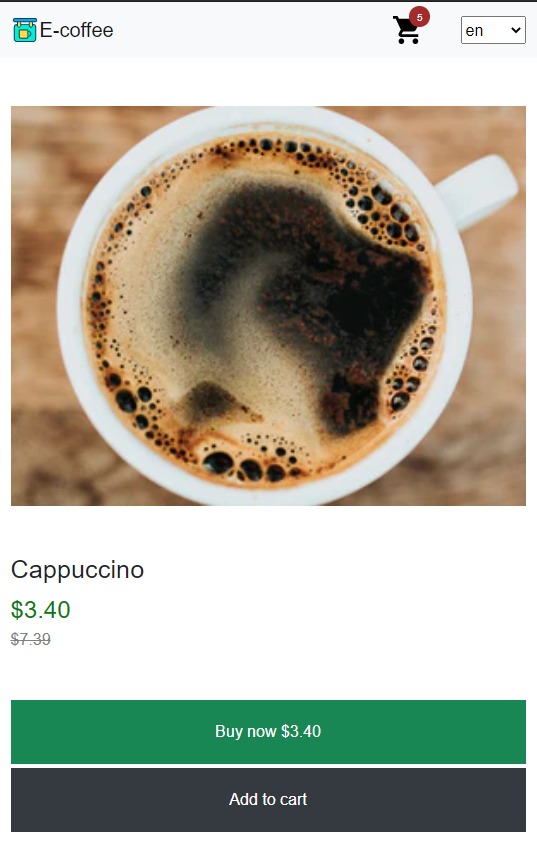 GitHub - githiago-f/e-coffee-frontend: E-commerce for selling coffee ...