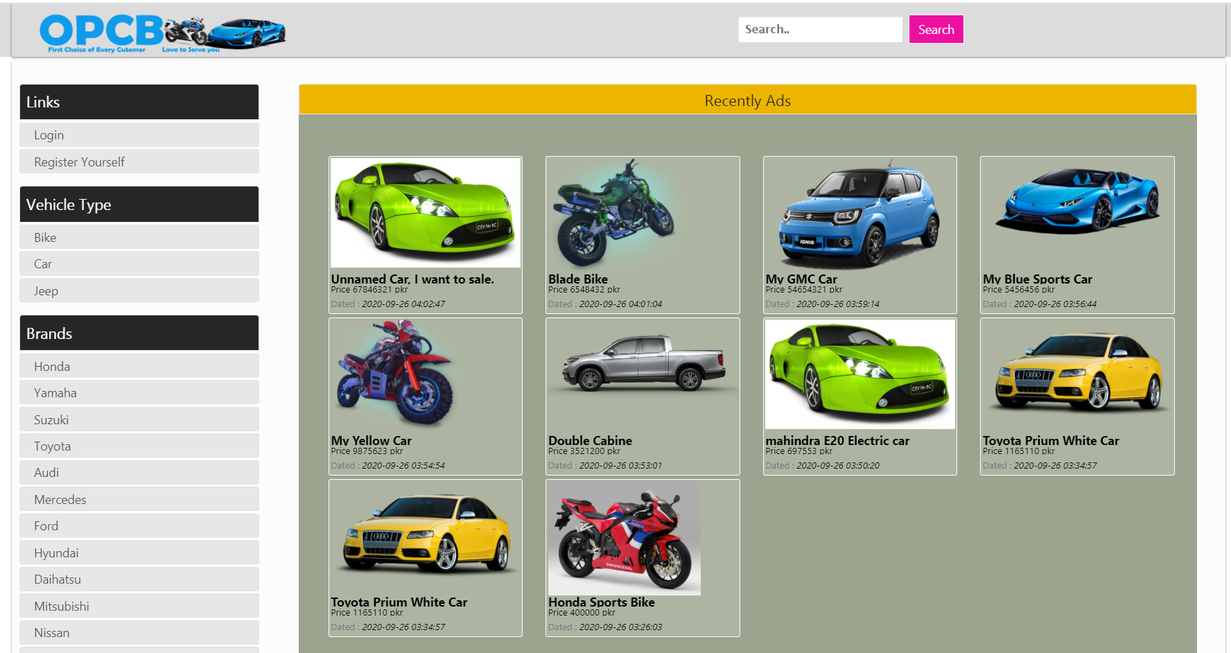 GitHub - Mubshr07/Online_Pak_Cars_and_Bikes_WebApplication: OPCB is a web-based platform for ...