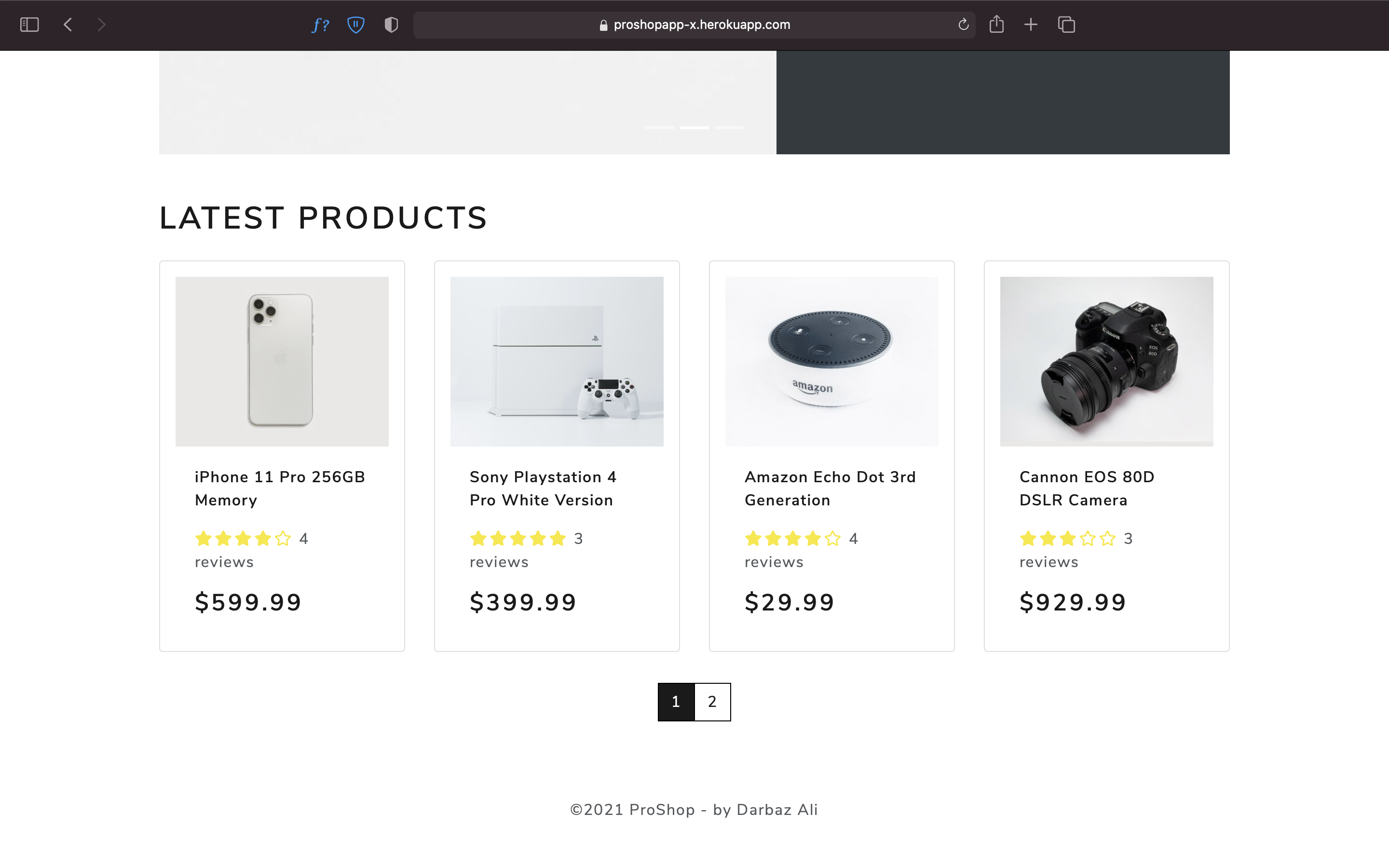 GitHub - darbazali/proshop: An E-commerce platform built with MERN Stack. GitHub - darbazali/proshop: An E-commerce platform built with MERN Stack.