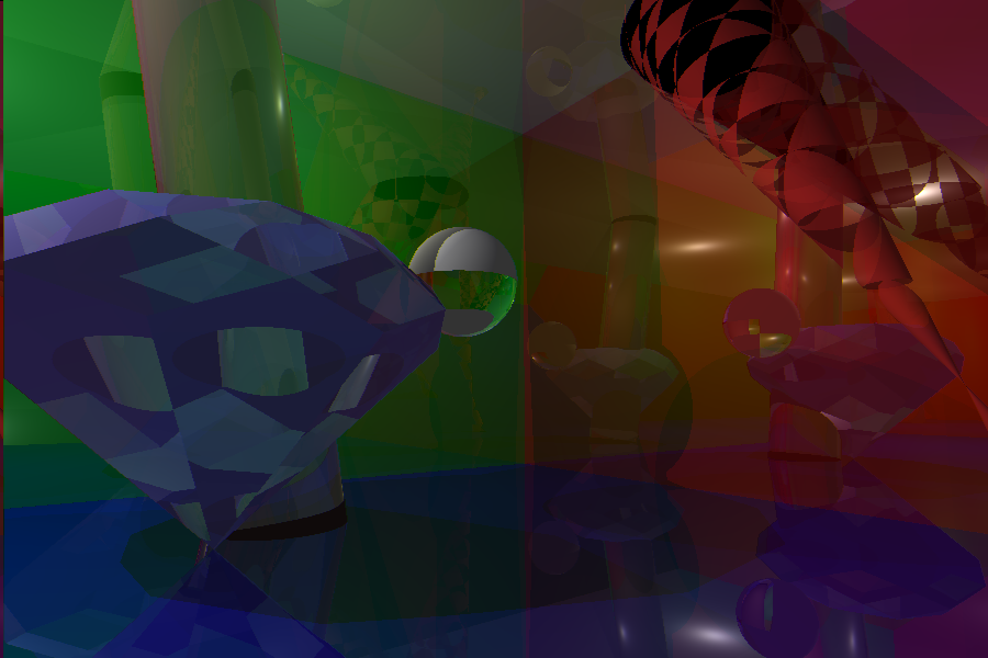 GitHub - 0auBSQ/Raytracer_Linux: Raytracer in C (42 project), 3 person group project. Cのレイトレーサー ...