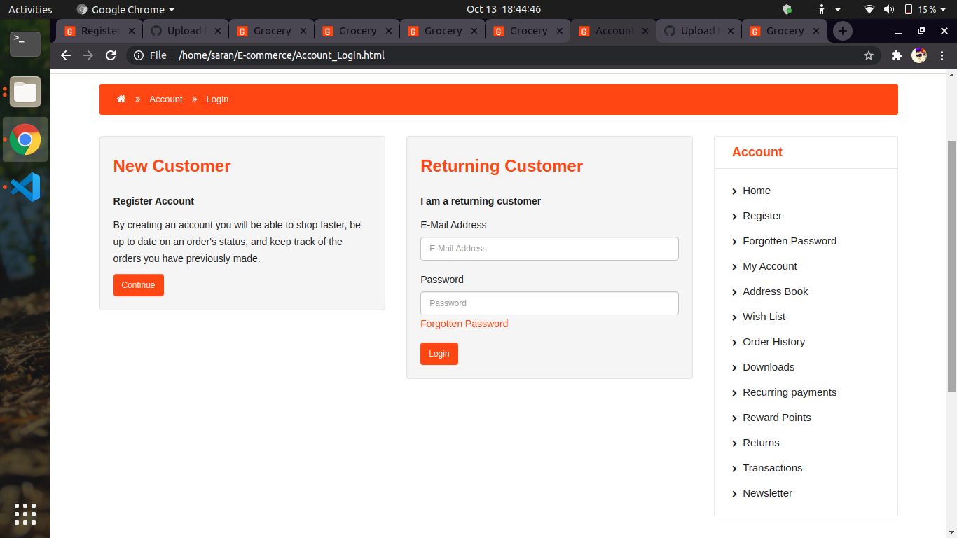 GitHub - saran-23/Grocery-e-commerce: E-commerce UI