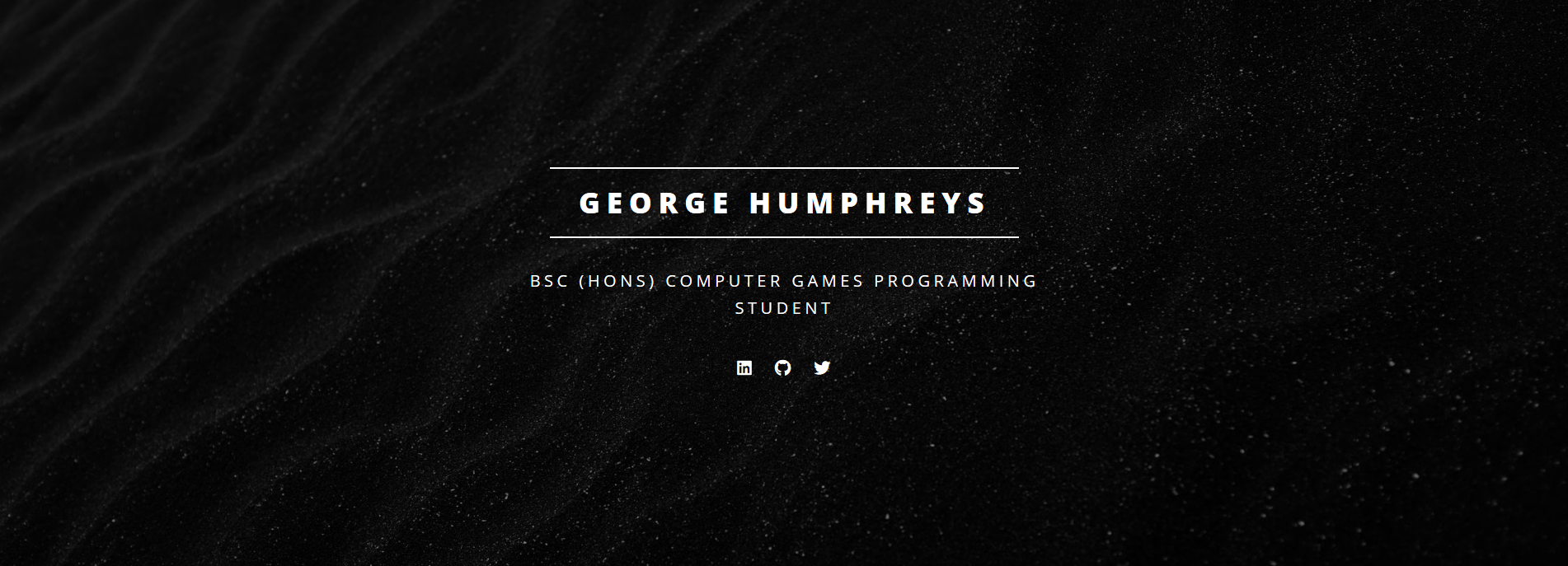 Github Georgeshumphreys Georgeshumphreys Github Io Github Pages Repo