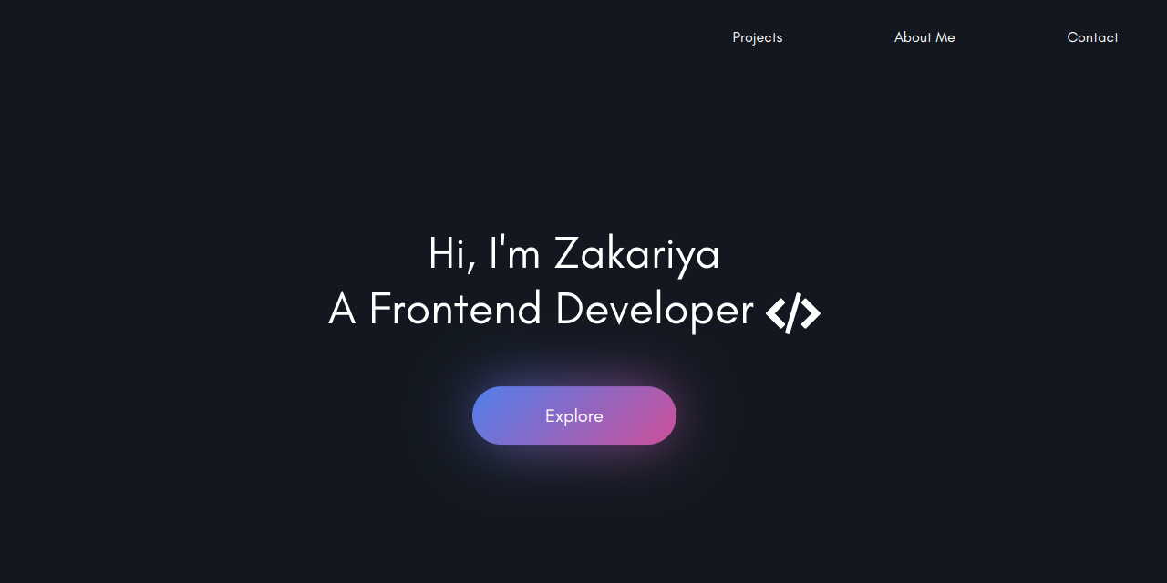 GitHub - zakariyaq313/my-website: Personal website (scheduled for revamp)