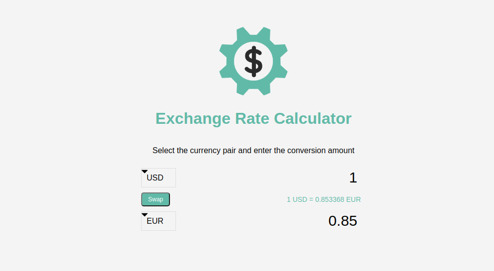 GitHub - ImDP/FX_Calculator: Simple FX Calc via free API