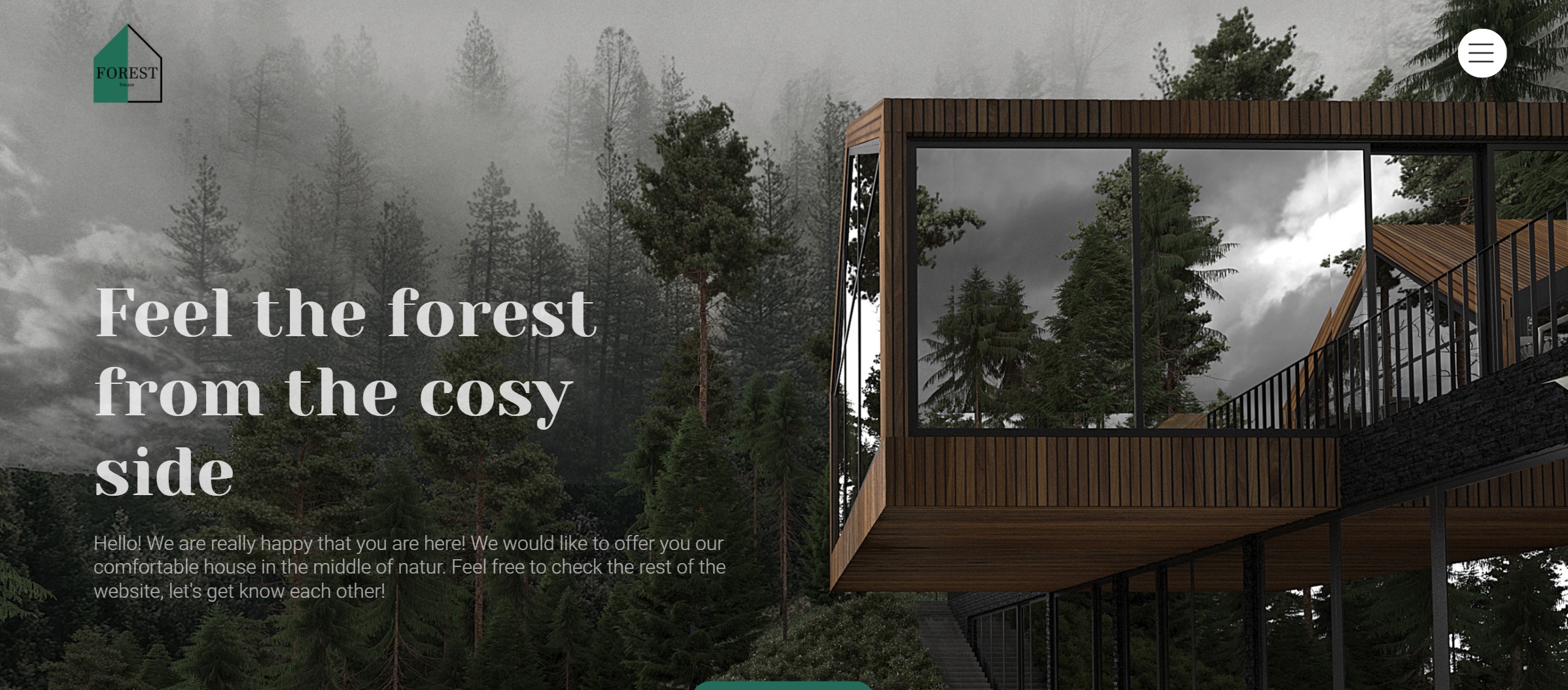 Github Monikamosur Foresthouse Github Io House Rental Website