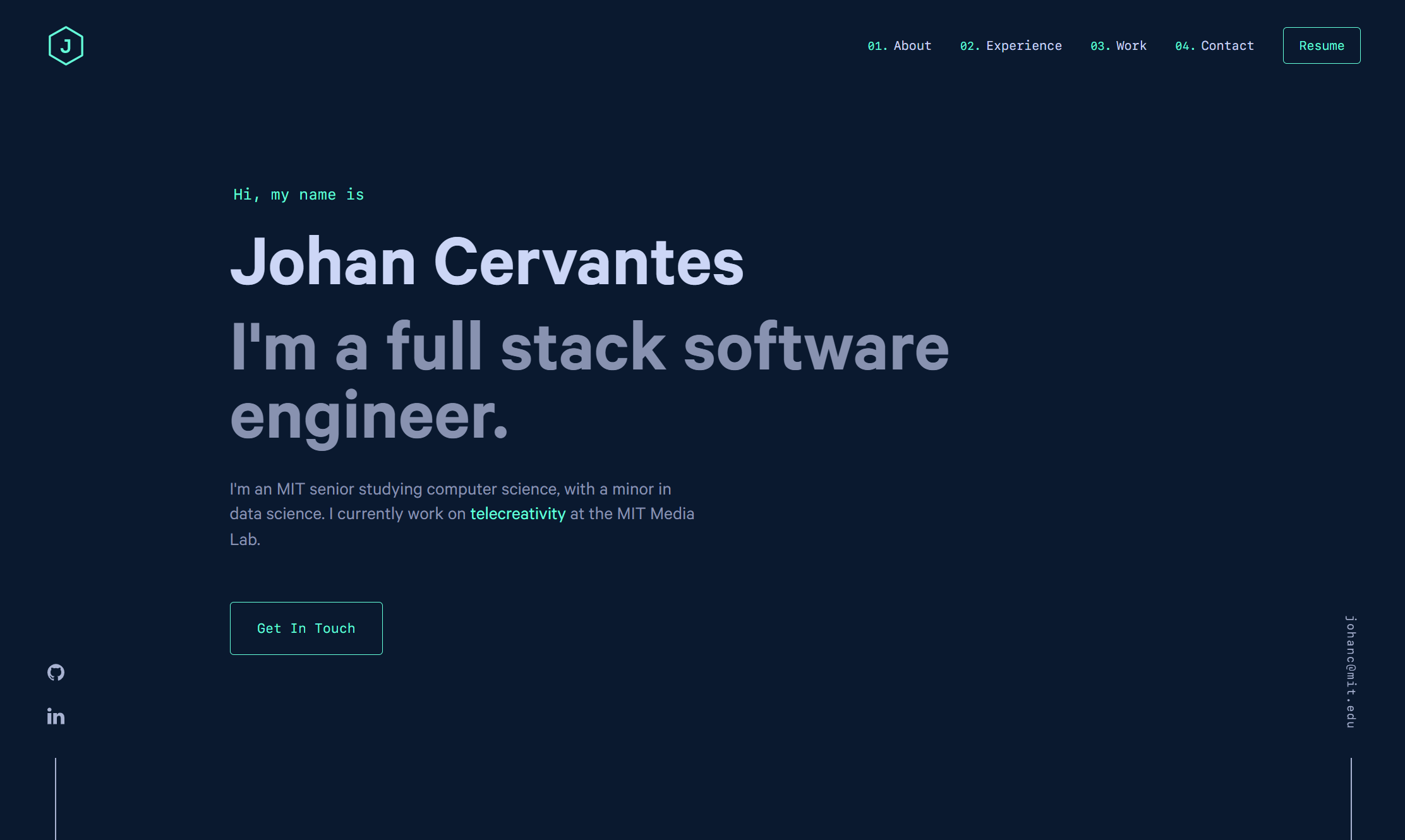 GitHub - johancc/PersonalWebsite: Personal Website