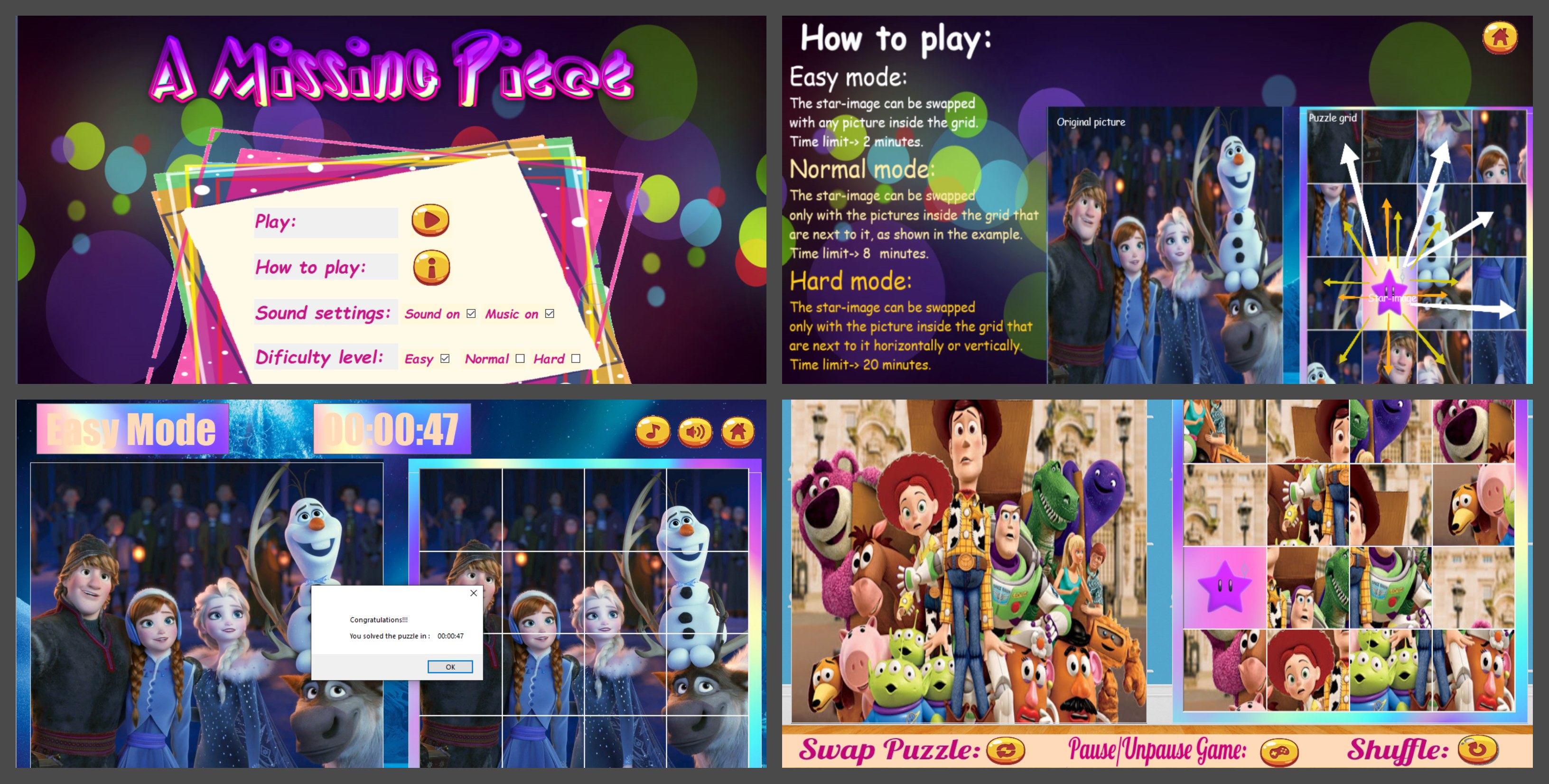 GitHub - DiPantelis/A-puzzle-game.: The project was developed so that I ...