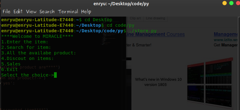 GitHub - enryu-maker/store-management: Non GUI store management system