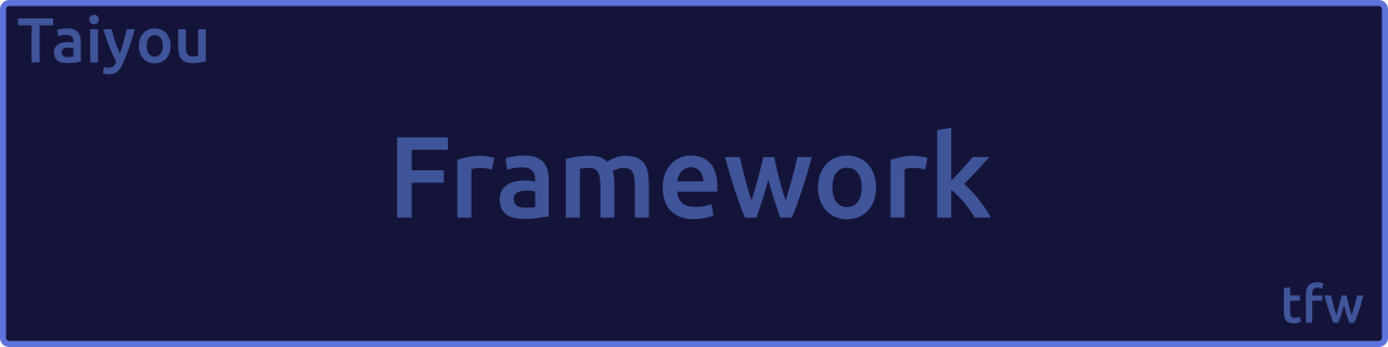 GitHub - aragubas/taiyou-framework: Taiyou Framework is a re-creation ...
