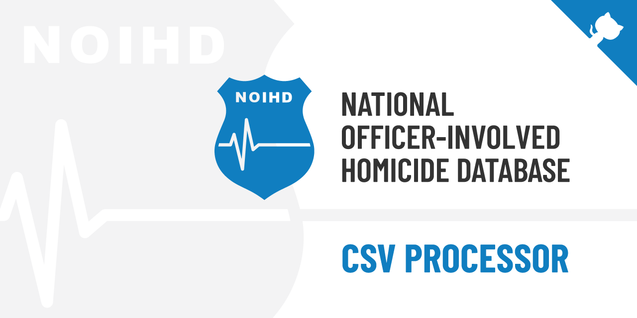 GitHub - noihd/csv-processor: NOIHD CSV Processor - A CLI Tool to process our massive data file ...