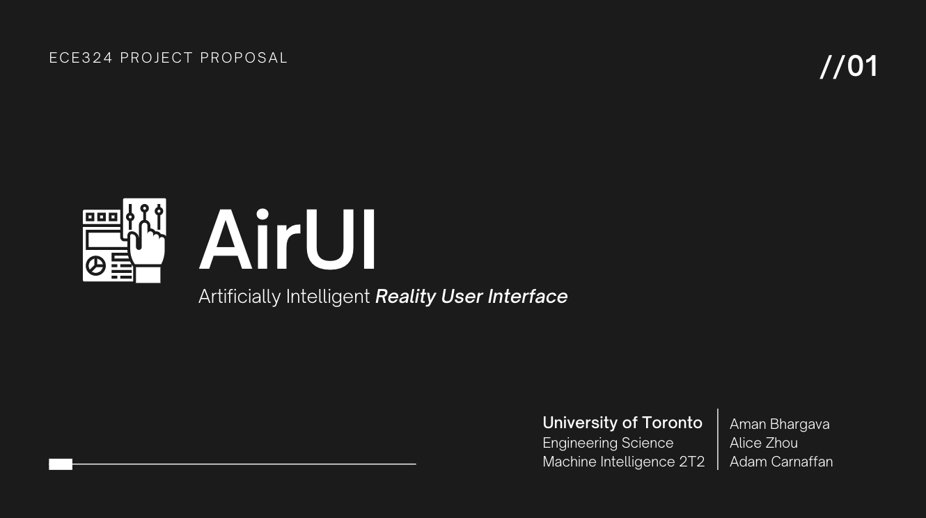 Github Ece324 2020 Airui Artificially Intelligent Reality User Interface