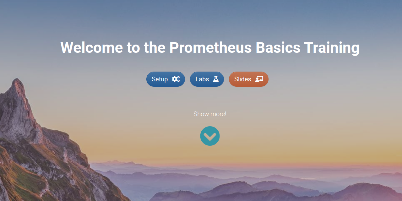 GitHub - puzzle/prometheus-training: Interactive Prometheus Training