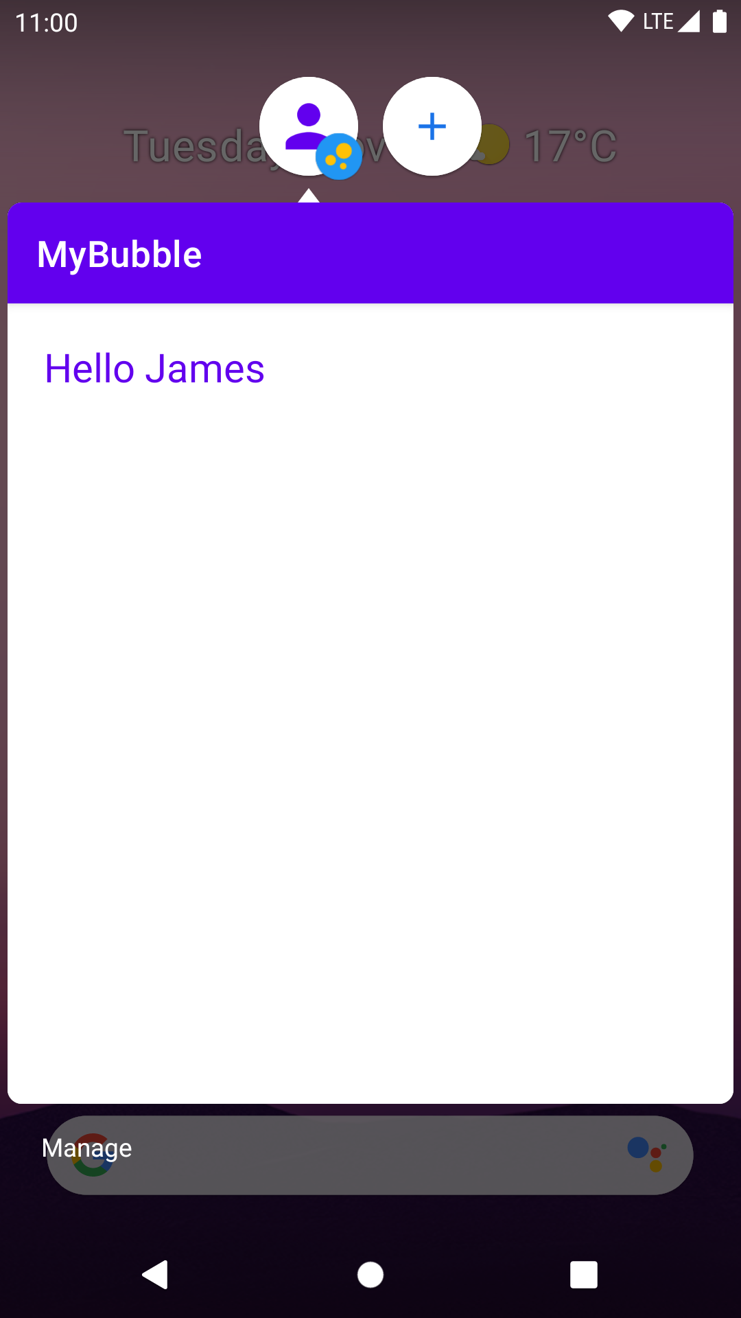 GitHub - filipebatista/demo_android11_bubbles