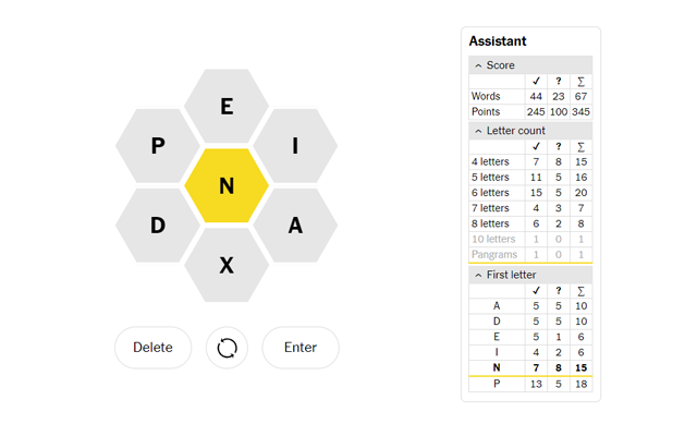 GitHub - draber/draber.github.io: Spelling Bee Assistant is an add-on for Spelling Bee, the New ...