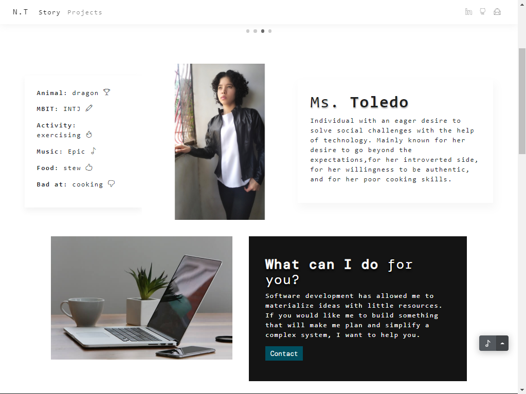 GitHub - ahn-nath/Personal-Website: A static website used to highlight ...