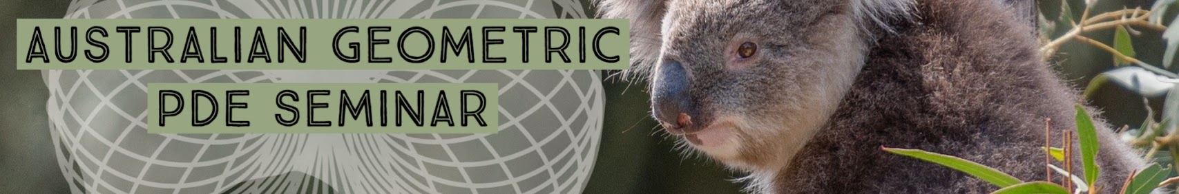 GitHub - pabryan/oz_geom_pde_seminar: Australian geometric PDE seminar
