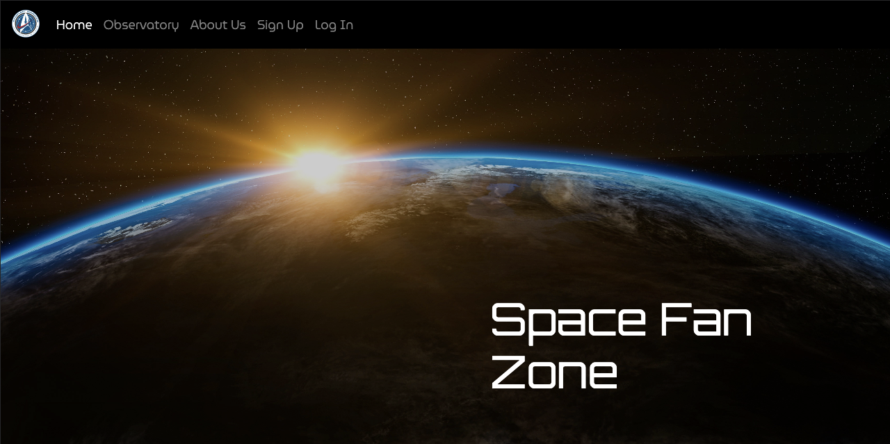 GitHub - JaimePintoP/Space-Fan-Zone: Fully responsive web application ...