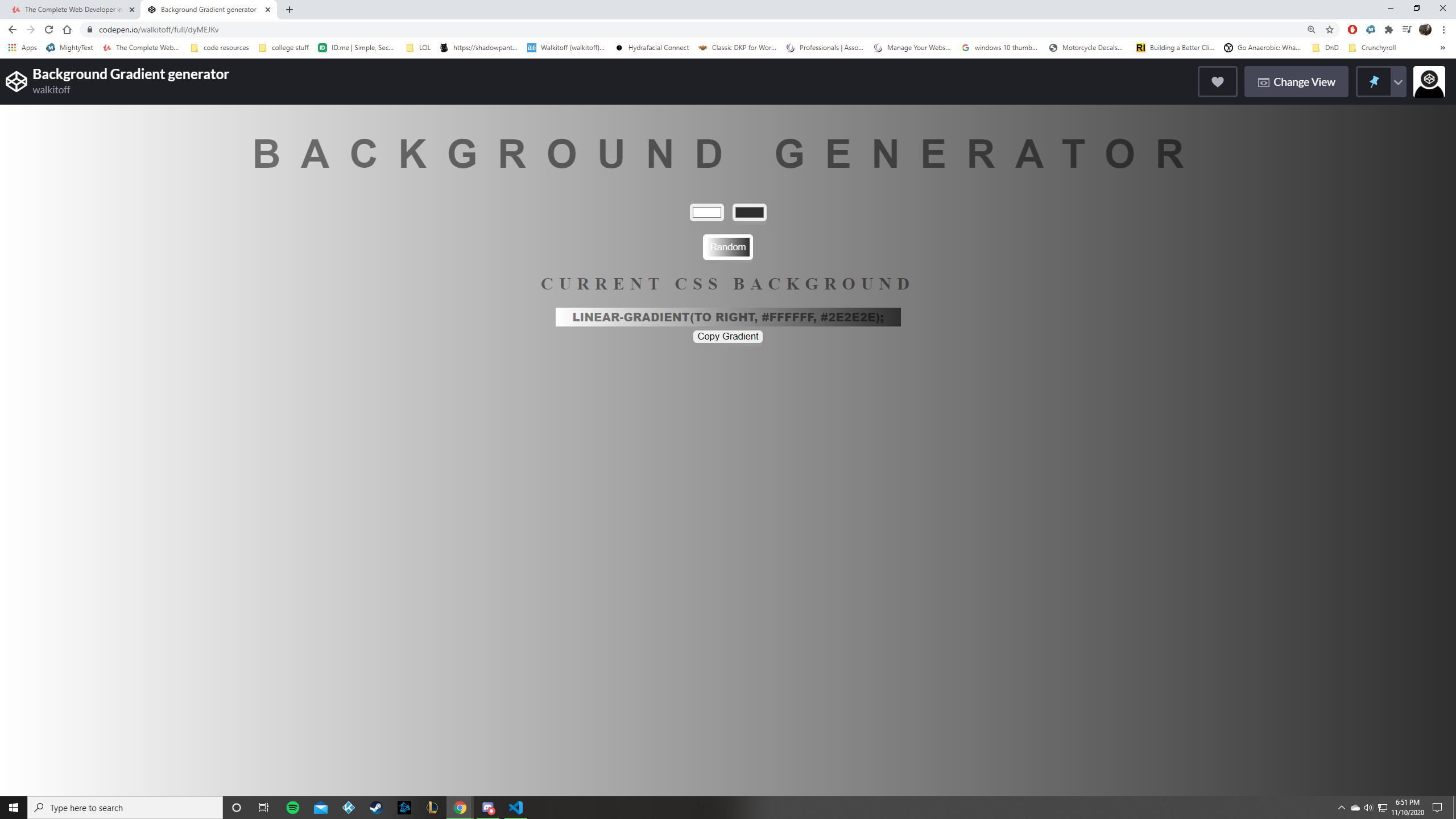 GitHub - walkitoff/Background-Gradient-Color-Generator: linear gradient ...