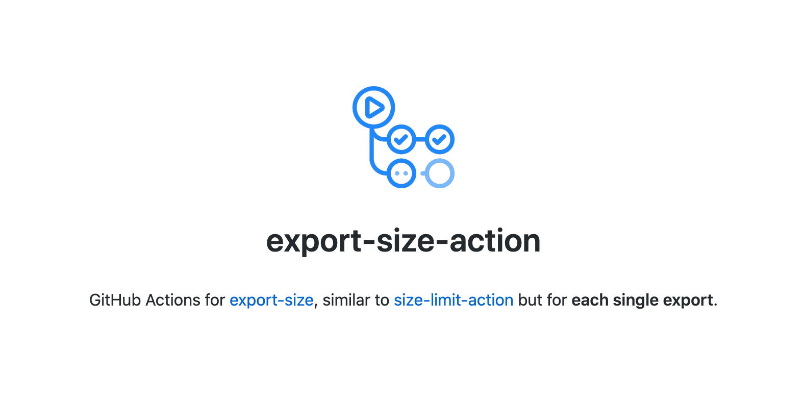 Github Antfuexport Size Action Github Actions For Export Size