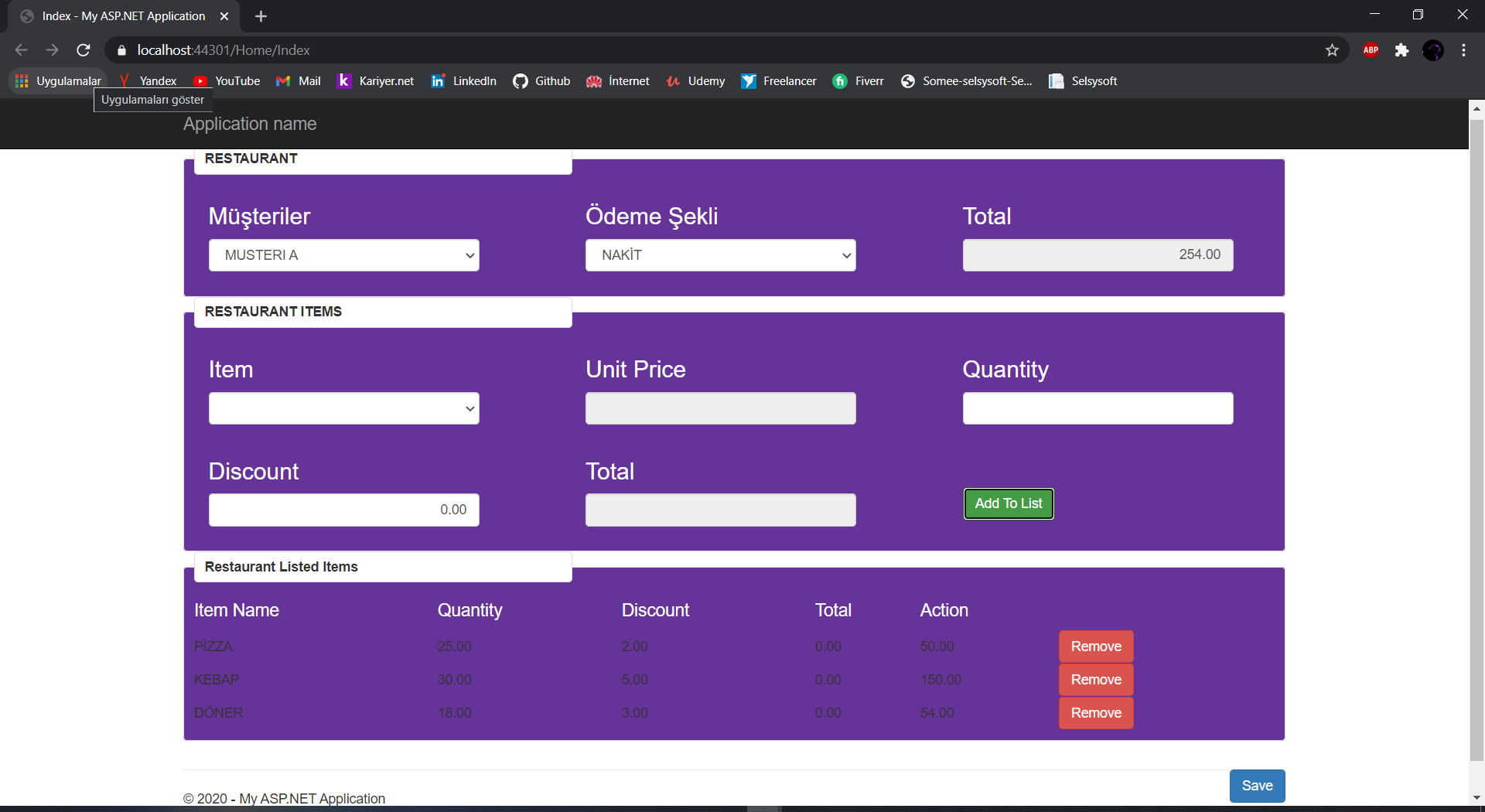 GitHub - Selsysoft/restaurant: I designed a sales automation that can ...