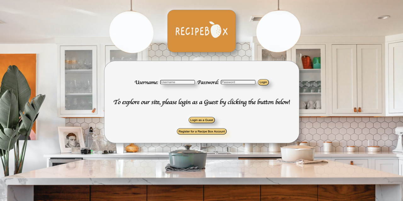 GitHub - S-Philp/RecipeBox: Recipe Box allows users to search for recipes based on ingredient or ...