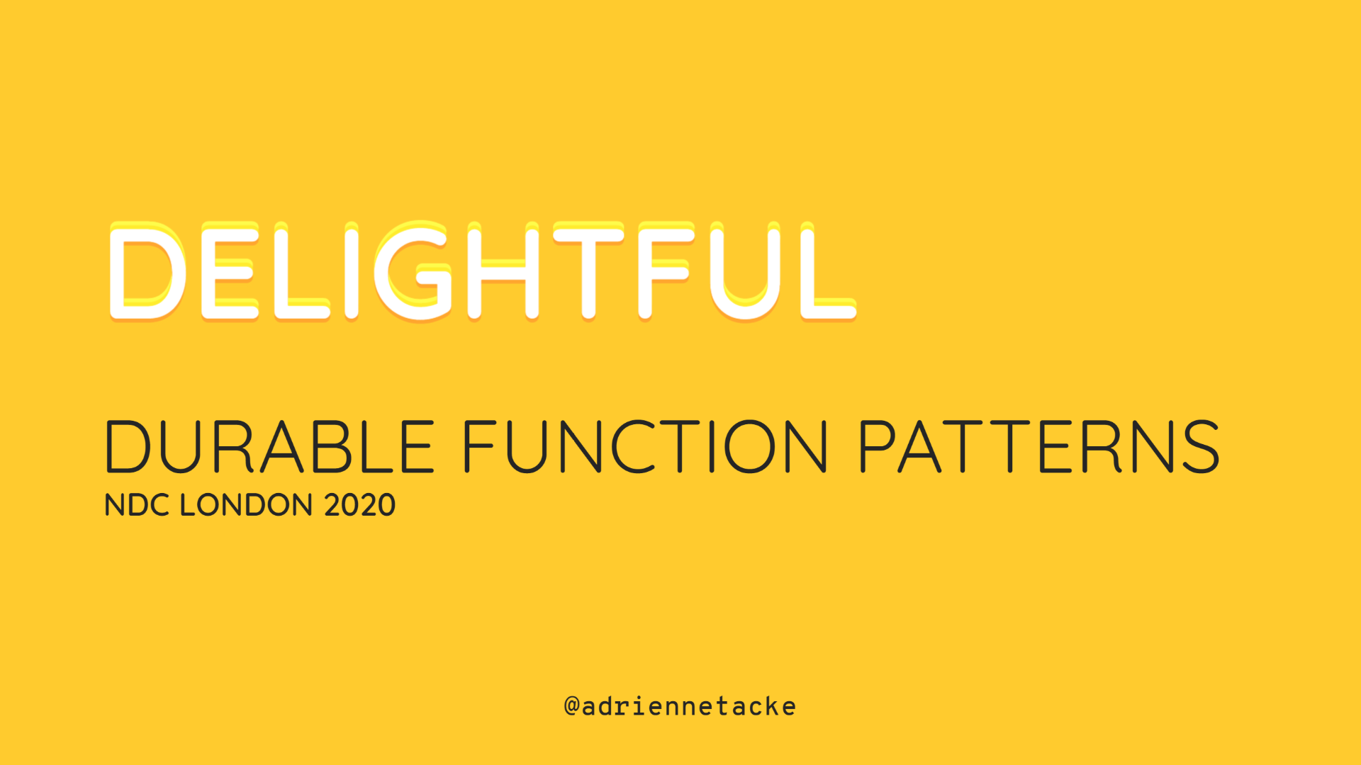 GitHub - adriennetacke/scs-delightful-durable-function-patterns ...