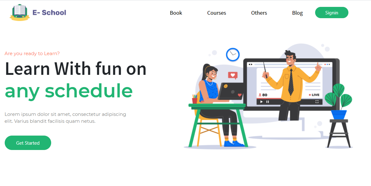 GitHub - iamrakibsarder/e-school