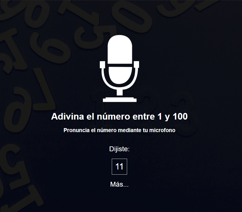 GitHub - alextello/JS-GuessNumber: Adivina el número mediante reconocimiento de voz. Hecho con JS