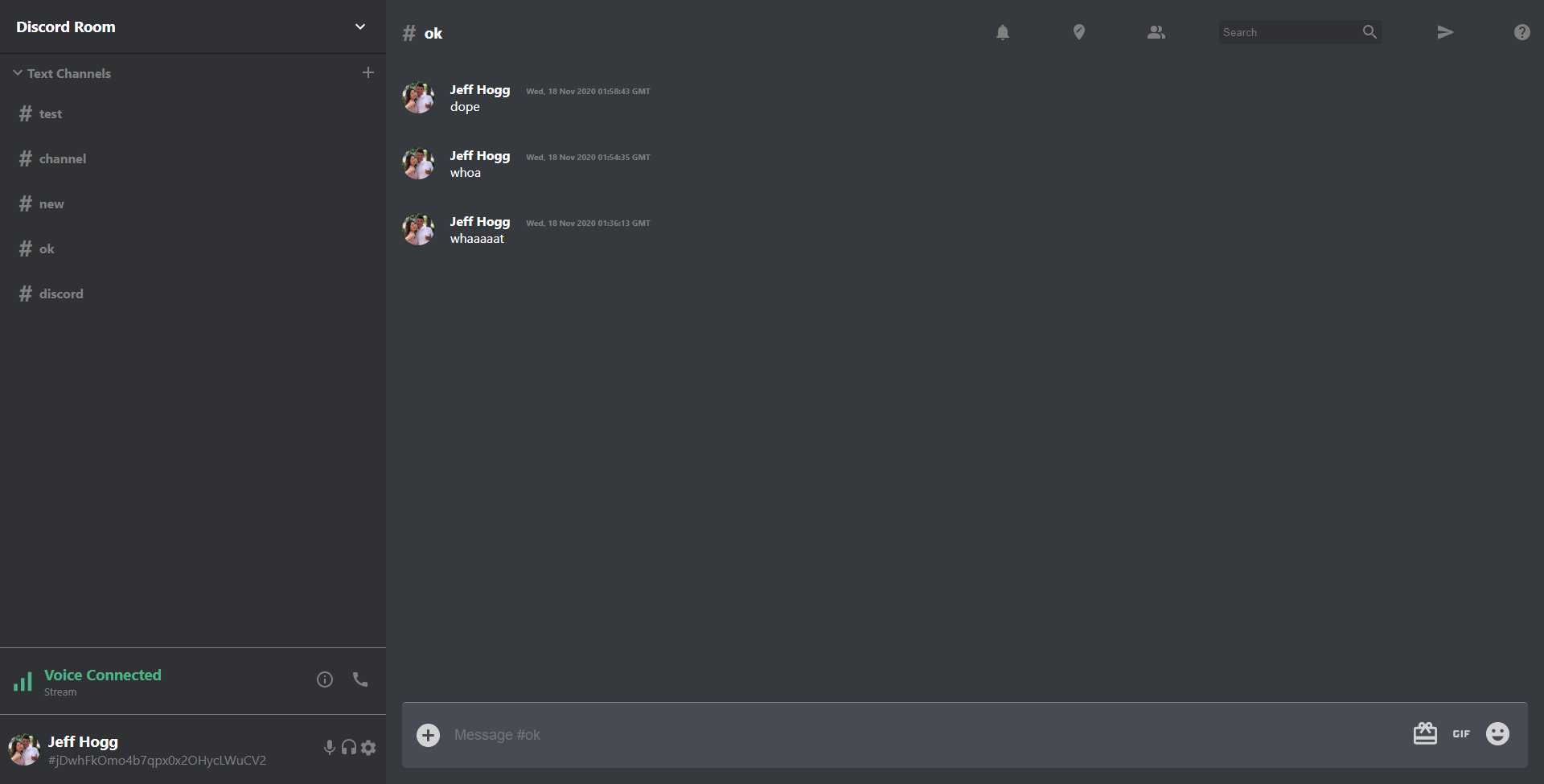 GitHub - jeffreyehogg/chatter: A Discord style chat app built with ...