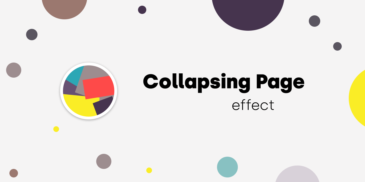 GitHub - Bonboarding/collapsing-page: Collapsing page effect on your ...