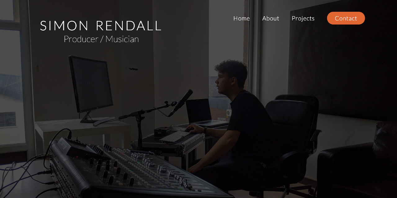 GitHub - OliverRedman/Simon-portfolio: Website for producer/musician Simon Rendall