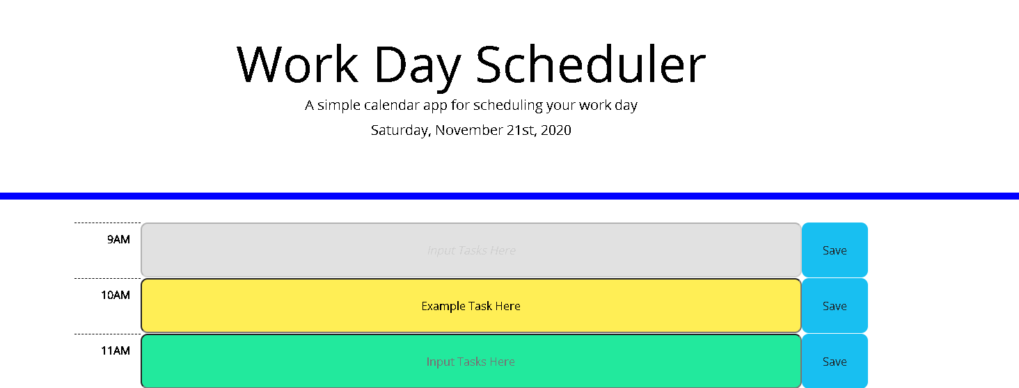 GitHub - treyjewett/Workday-organizer: A calendar to help manage your daily tasks.