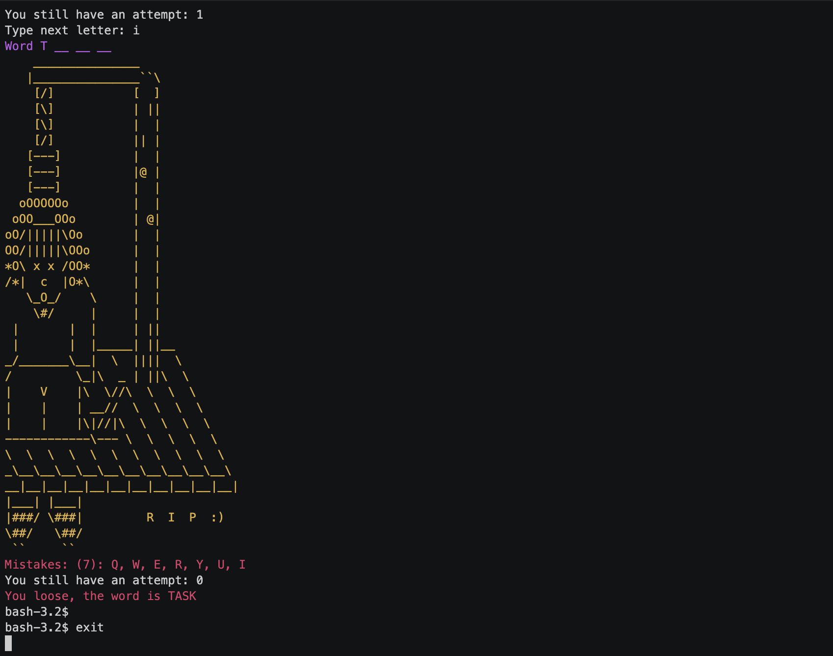 GitHub - iogr/hangman: Console game Hangman on Ruby