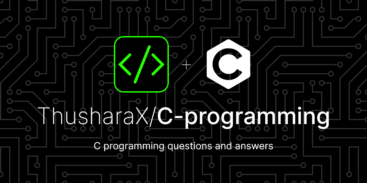 C programming GitHub Topics GitHub