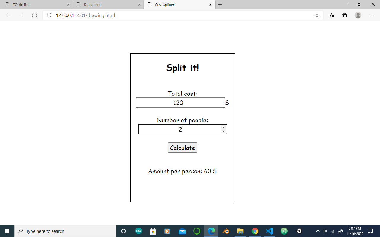 GitHub - NayakTheCoder/Cost-Splitter: Hey guys ! ever had to scratch your heads while splitting ...