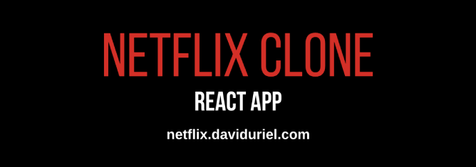 GitHub - DaveUriel/netflix-clone: Netflix clone built using React