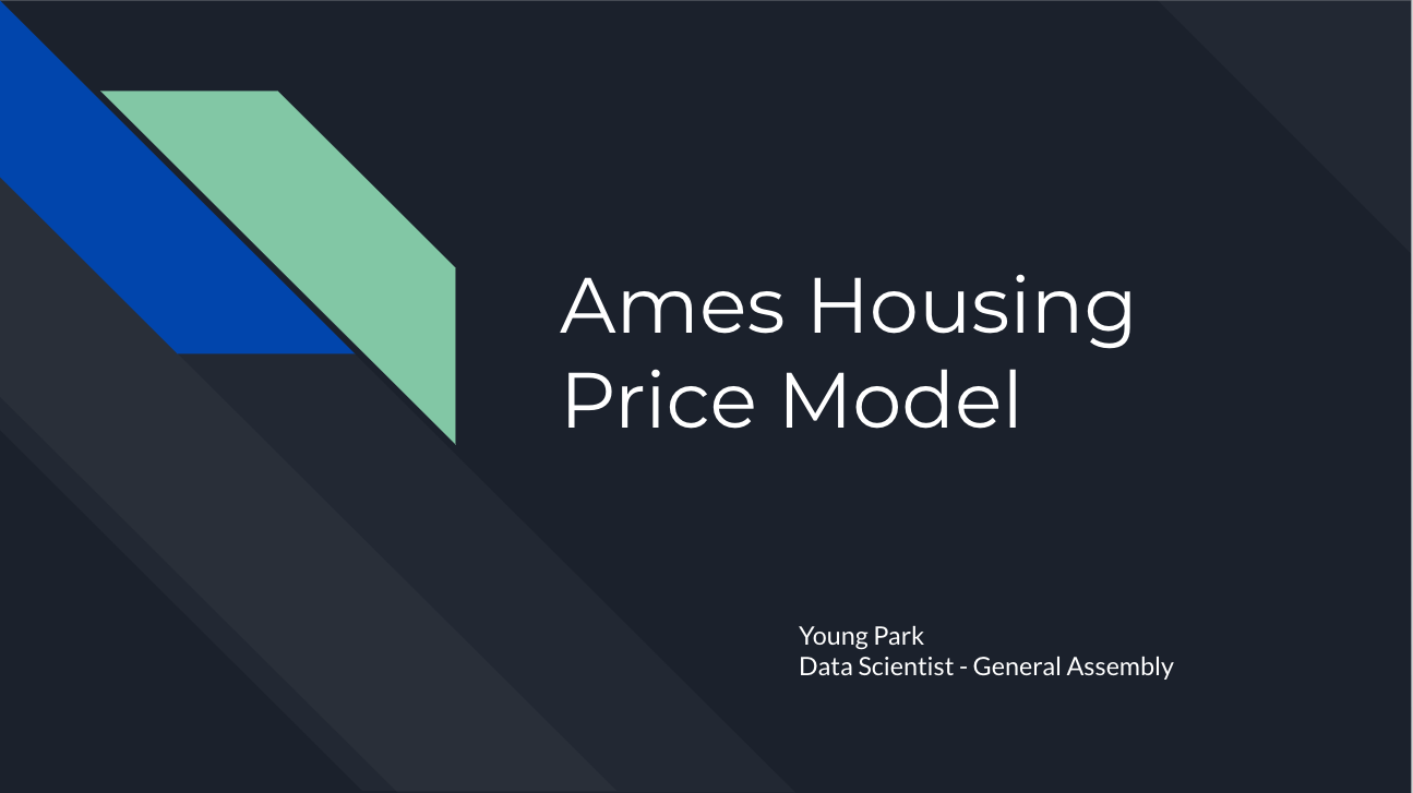 GitHub - youngathpark1/Ames-Housing-Model: In this analysis, as part of Kaggle challenge, I ...