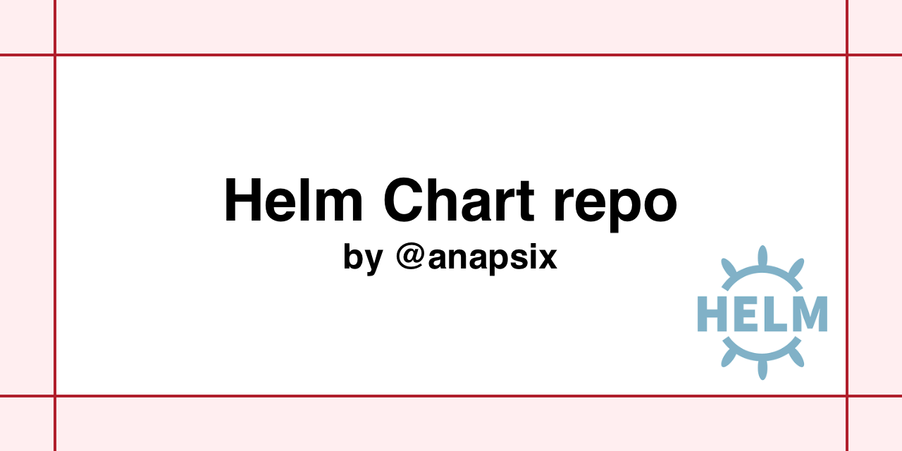 GitHub - anapsix/helm-charts