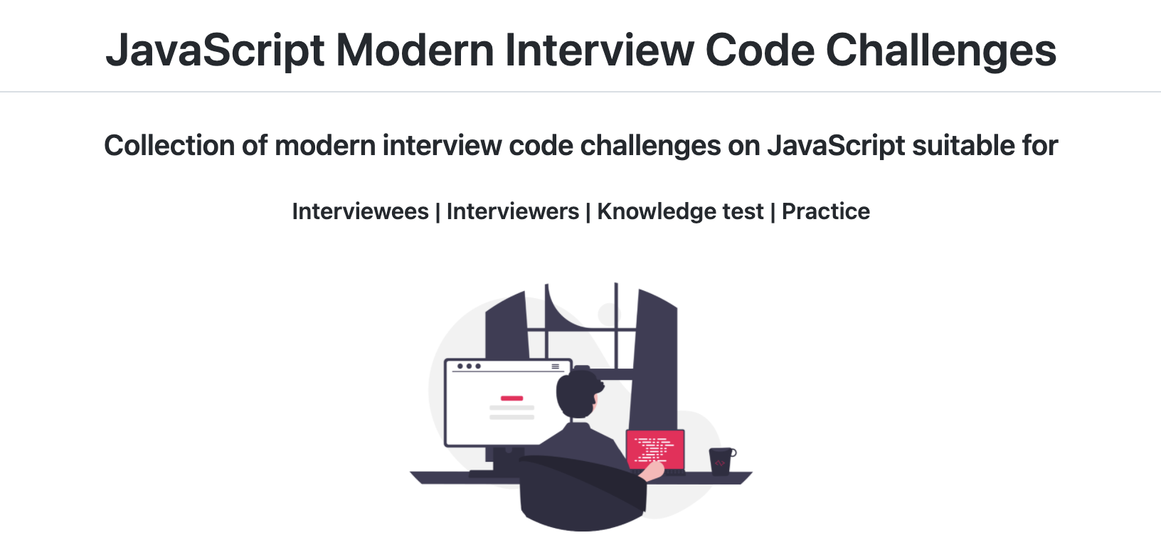 Javascript interview GitHub Topics GitHub