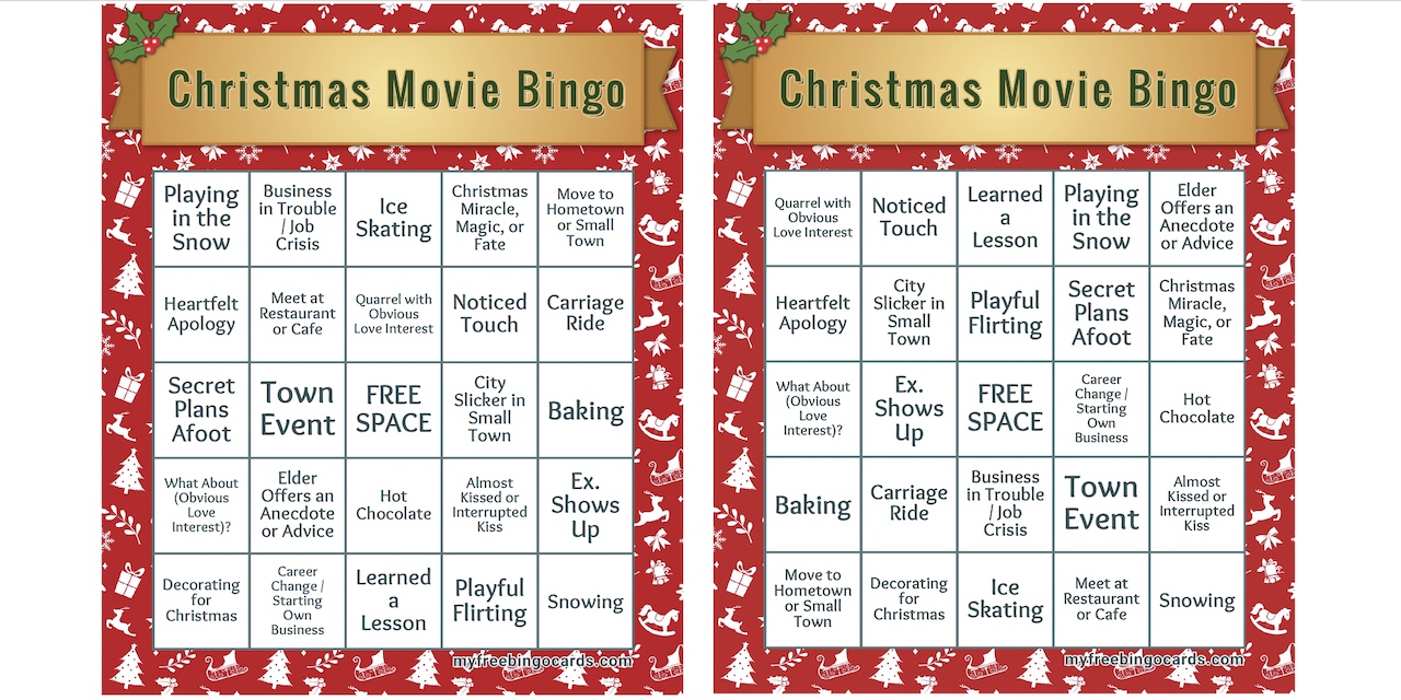 GitHub - andyrew/Christmas-Movie-Bingo: Fun game to play with family ...