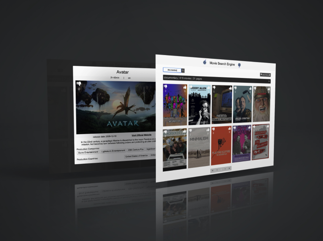 Github Edignotmovie Api Moviecamera This Is A Be Of A Full Stack Application That Pulls