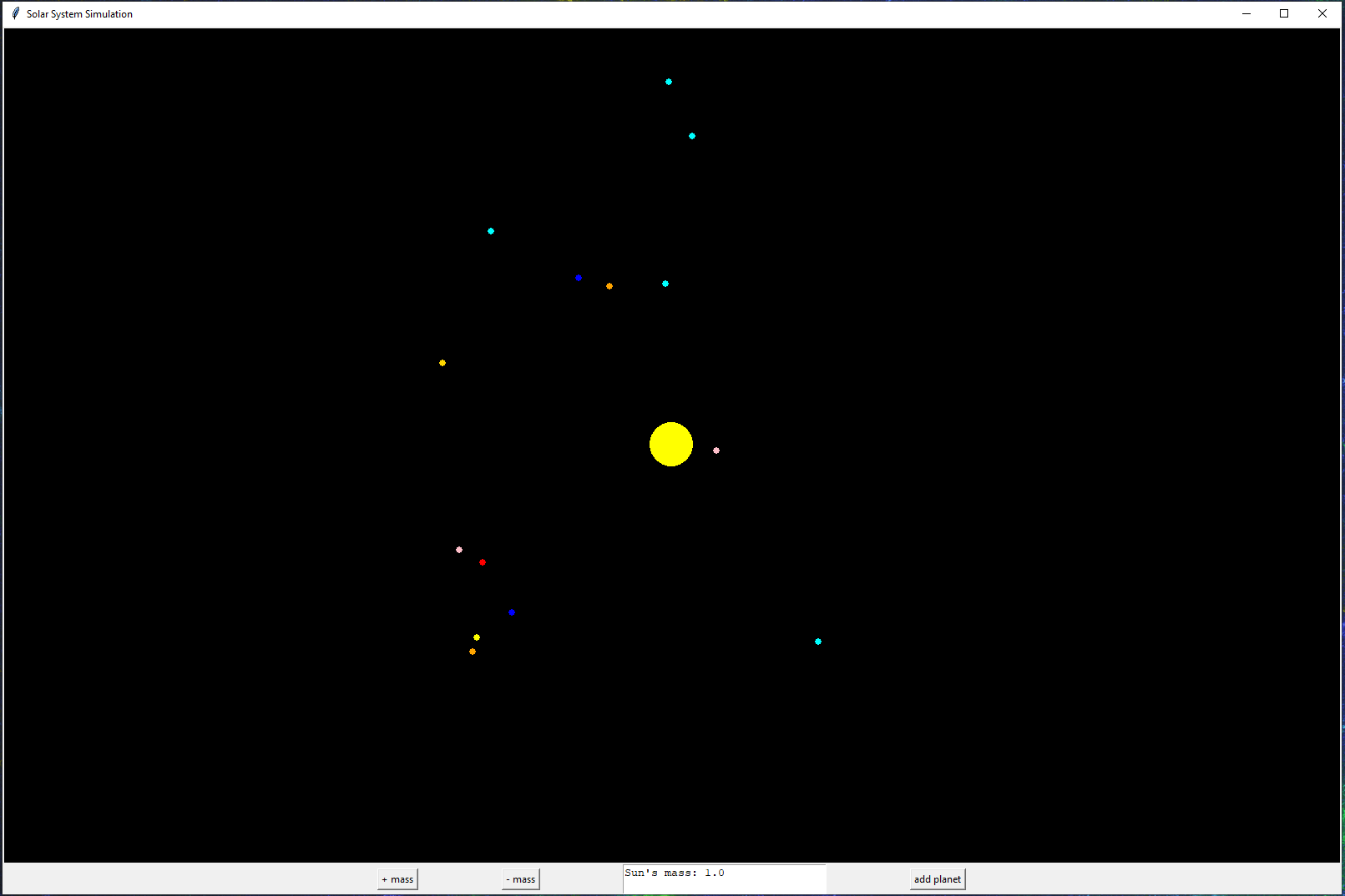 GitHub - rikusoikkeli/gravity-sim-planets: A solar system simulation ...