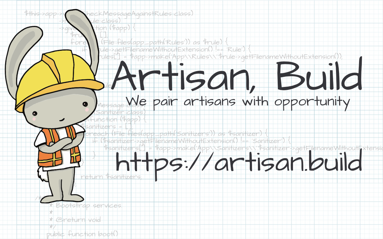 Github Artisan Build Ui