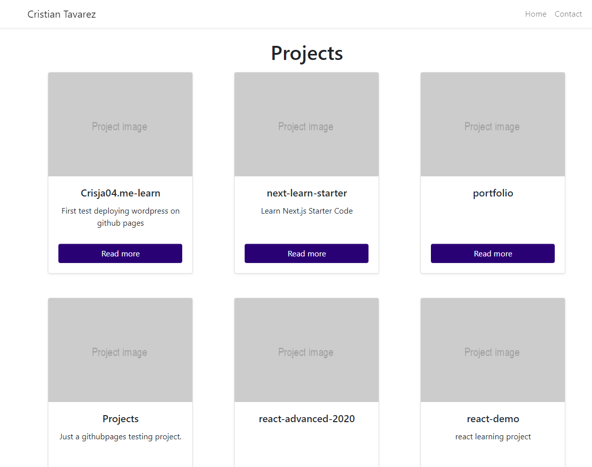 GitHub - Crisja04/portfolio: Personal projects and testing hub site