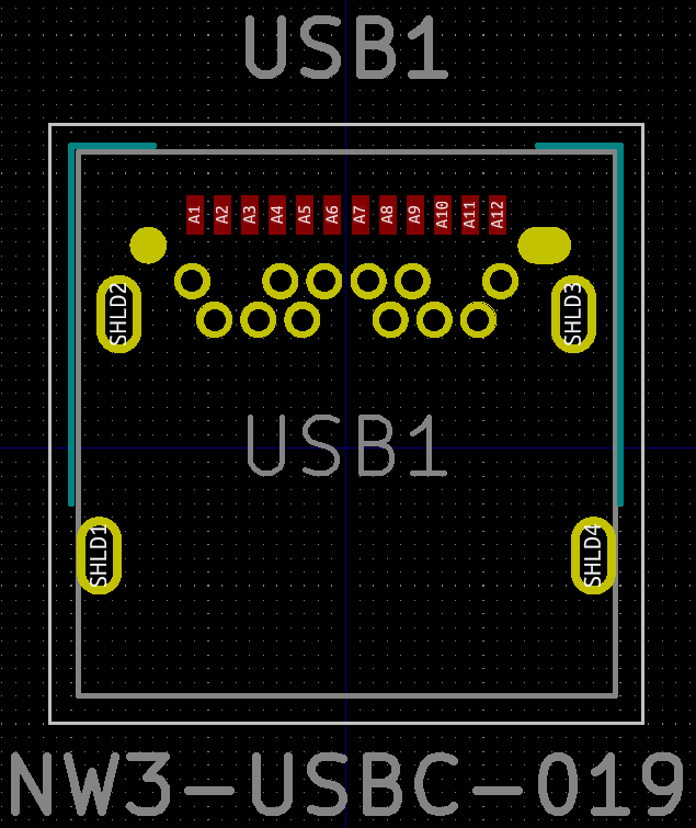 GitHub - AnnaJinK/NW3-USBC-019: NW3-USBC-019 Footprint for Kicad