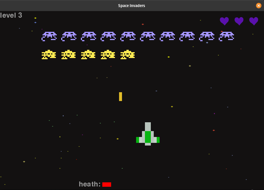 GitHub Daviporto space invaders in python 