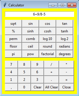 GitHub - nakulmitra/Scientific-Calculator: This calculator will perform ...