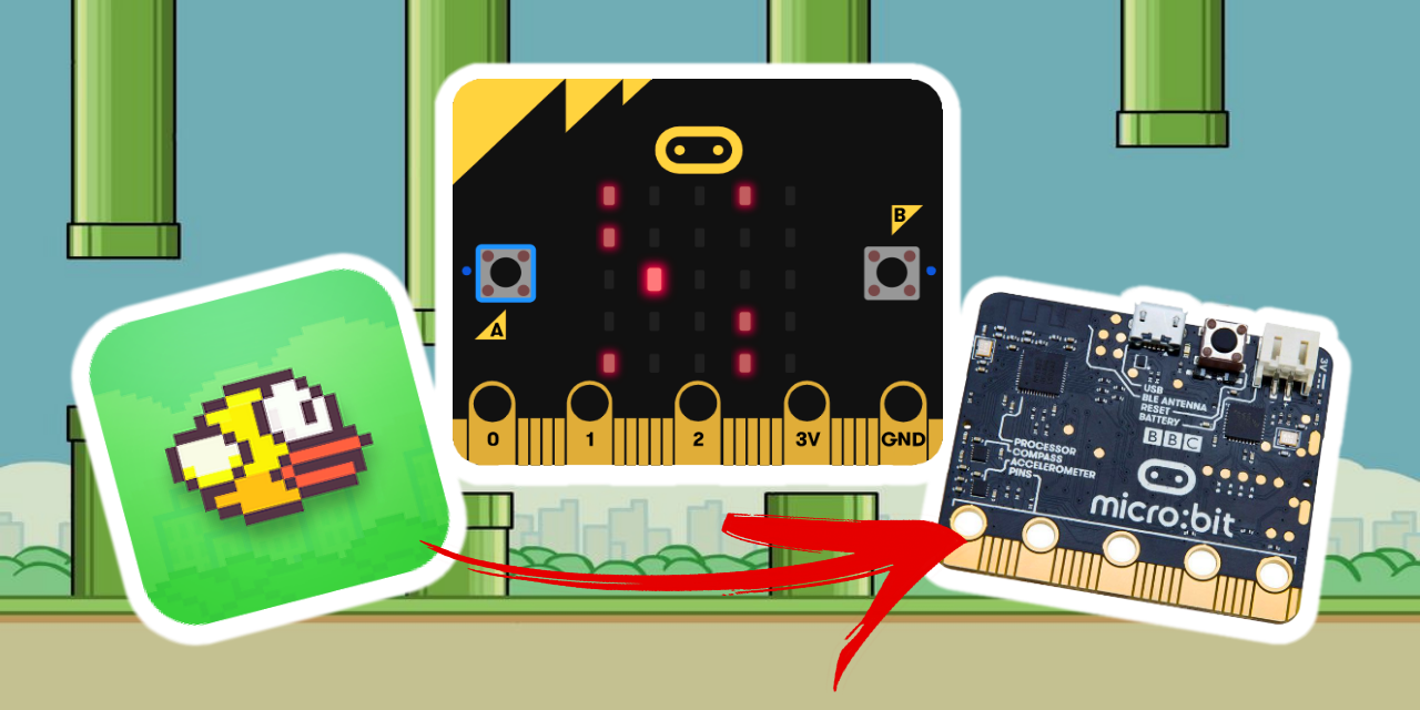 Github Gavinquachmicrobit Flappy Bird Game Flappy Bird Game On A Microbit 