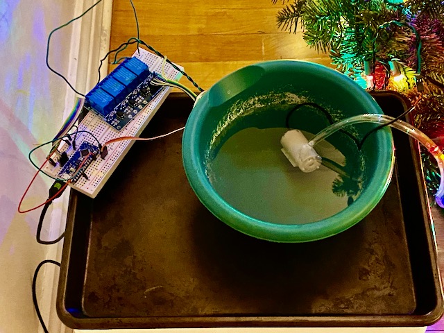 GitHub - jdt23/waterSensor: A water depth sensor and pump.