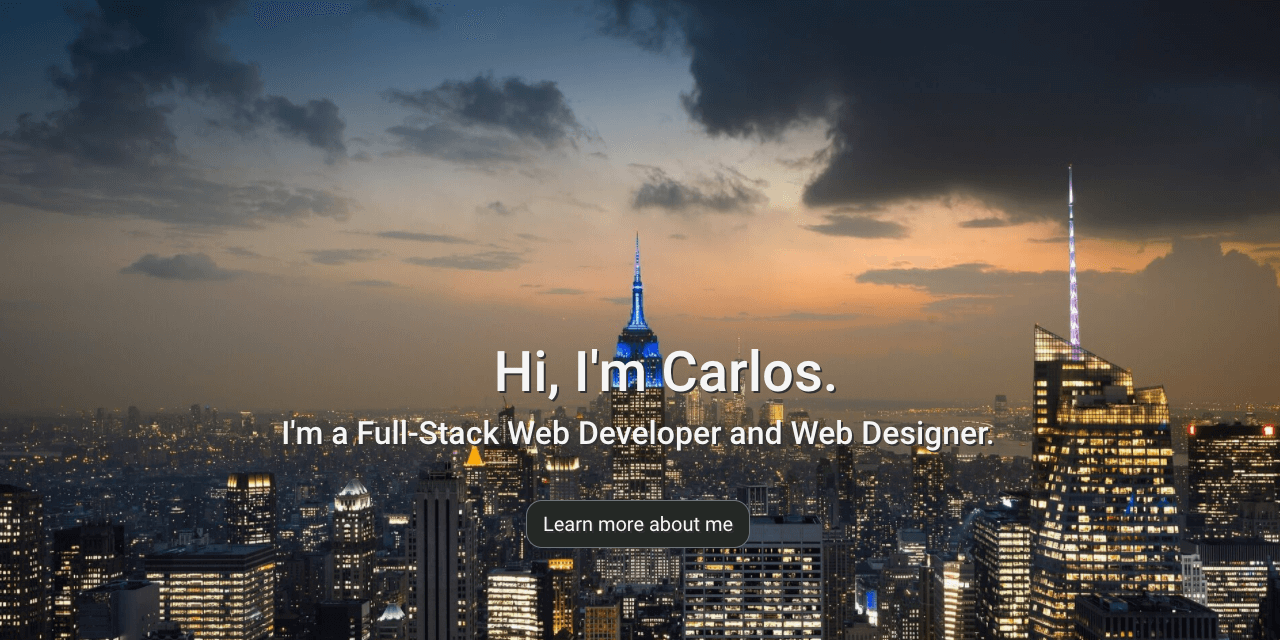 GitHub - BwayCarl/Portfolio-React: Updated Portfolio using React.